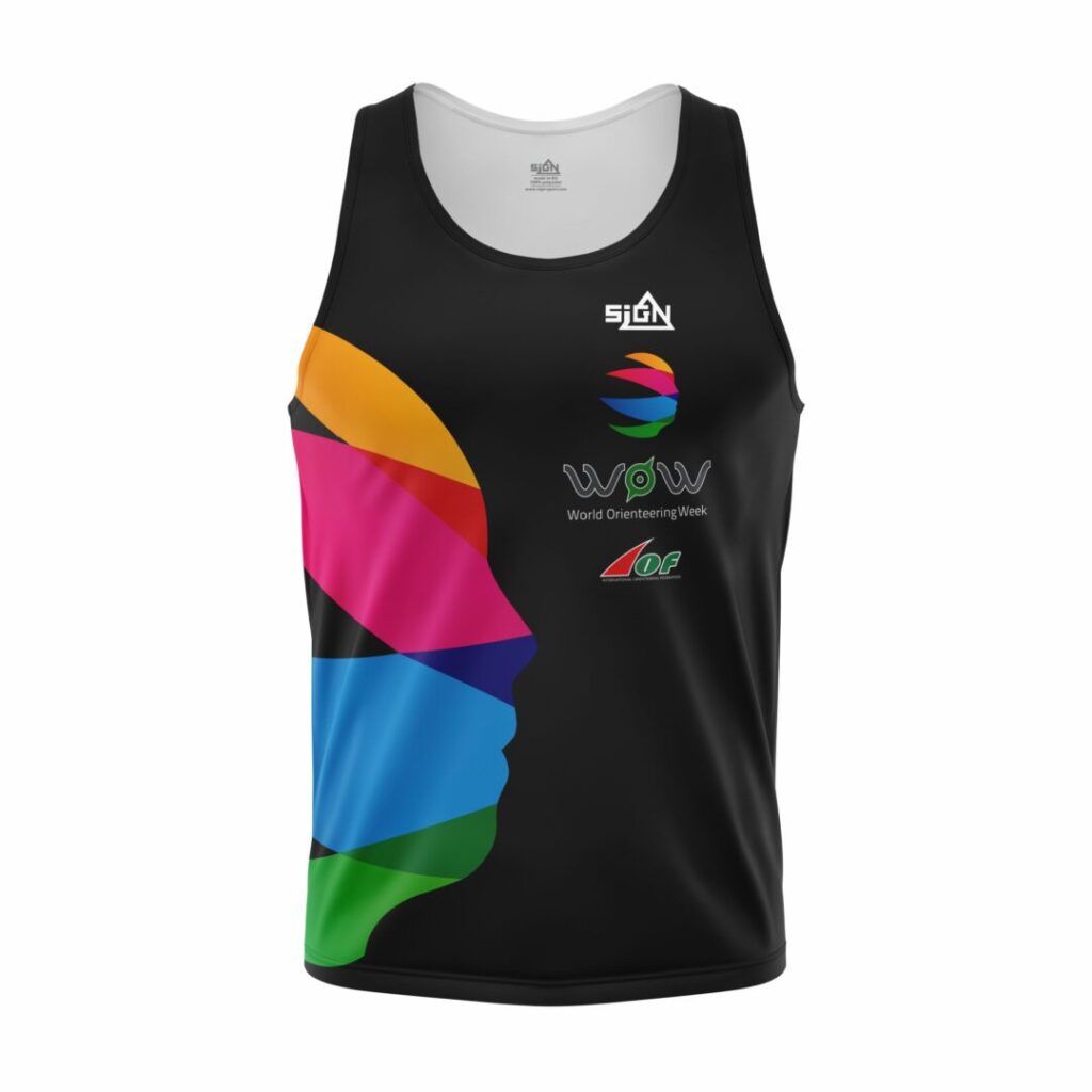 SIGN FLY SINGLET VENT WOW | €27.90